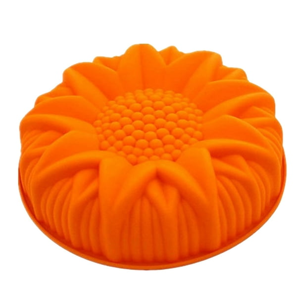 Ustyle Random Color DIY Sun Flower Shape Cake Bread Pie Molds Large ...