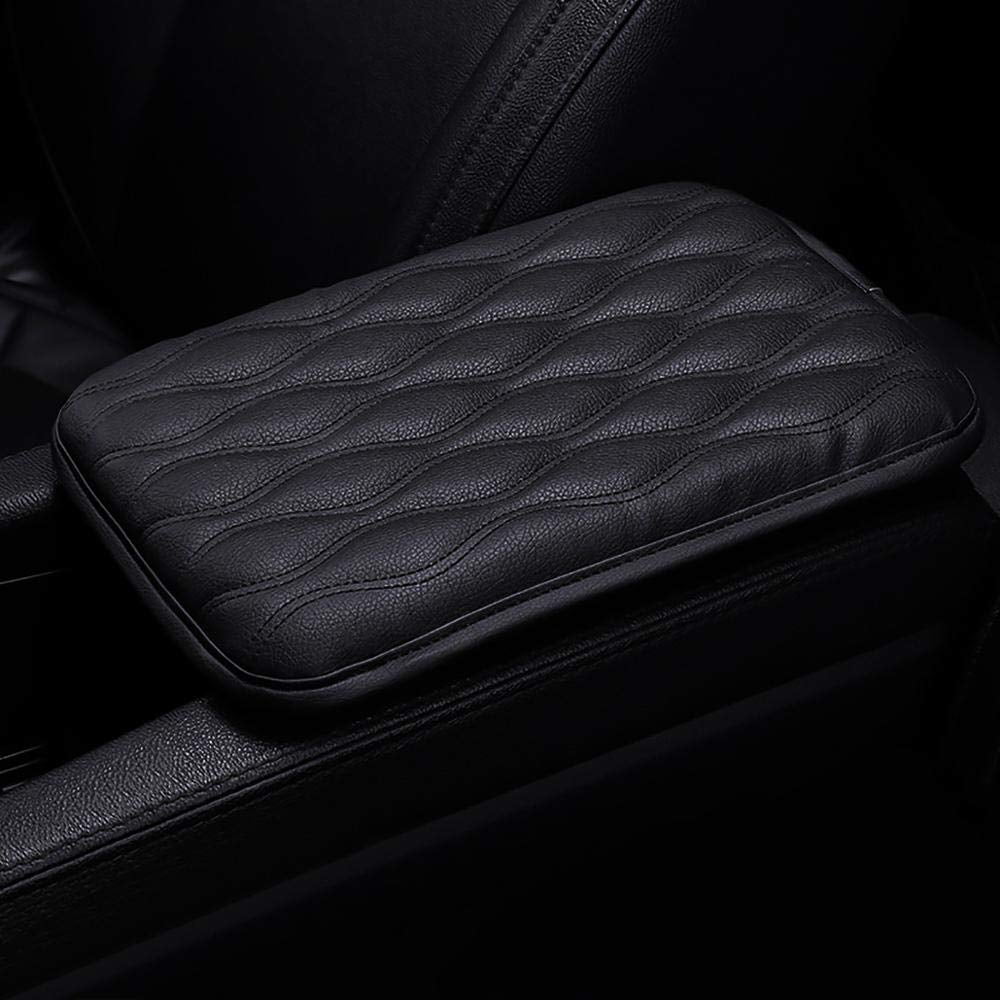 eing Auto Center Console Pad Leather Car Armrest Seat Box Cover ...