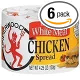 Underwood White Meat Chicken Spread, 4.25oz Cans (Pack of 6) - Walmart.com