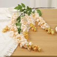 Artificial Wisteria Hanging Flower Garland Champagne 4-pack 47.2-inch ...