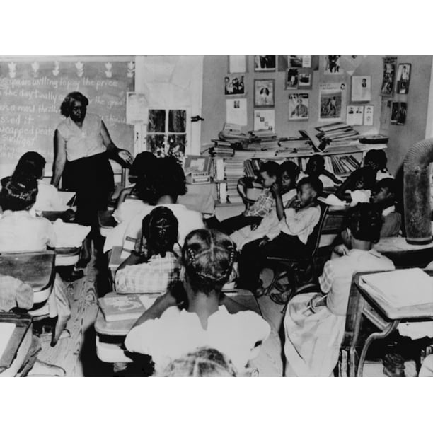 Segregated Classroom. Six Years After The Supreme Court Ordered School ...