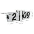 Miumaeov Retro Flip Desk Shelf Clock Flipping Out Classic Digital Clock ...