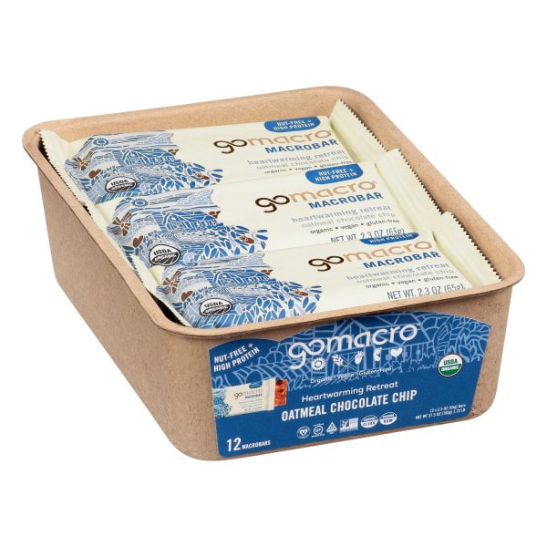 GoMacro - Organic MacroBar Heartwarming Retreat Bars Box Oatmeal ...