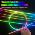 Car Interior Ambient Lights,18 in 1 128 Colorful LED Acrylic Fiber ...