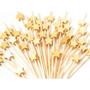 10pcs Cocktail Sticks Set Stainless Steel Fruit Sticks,Reusable Drink ...