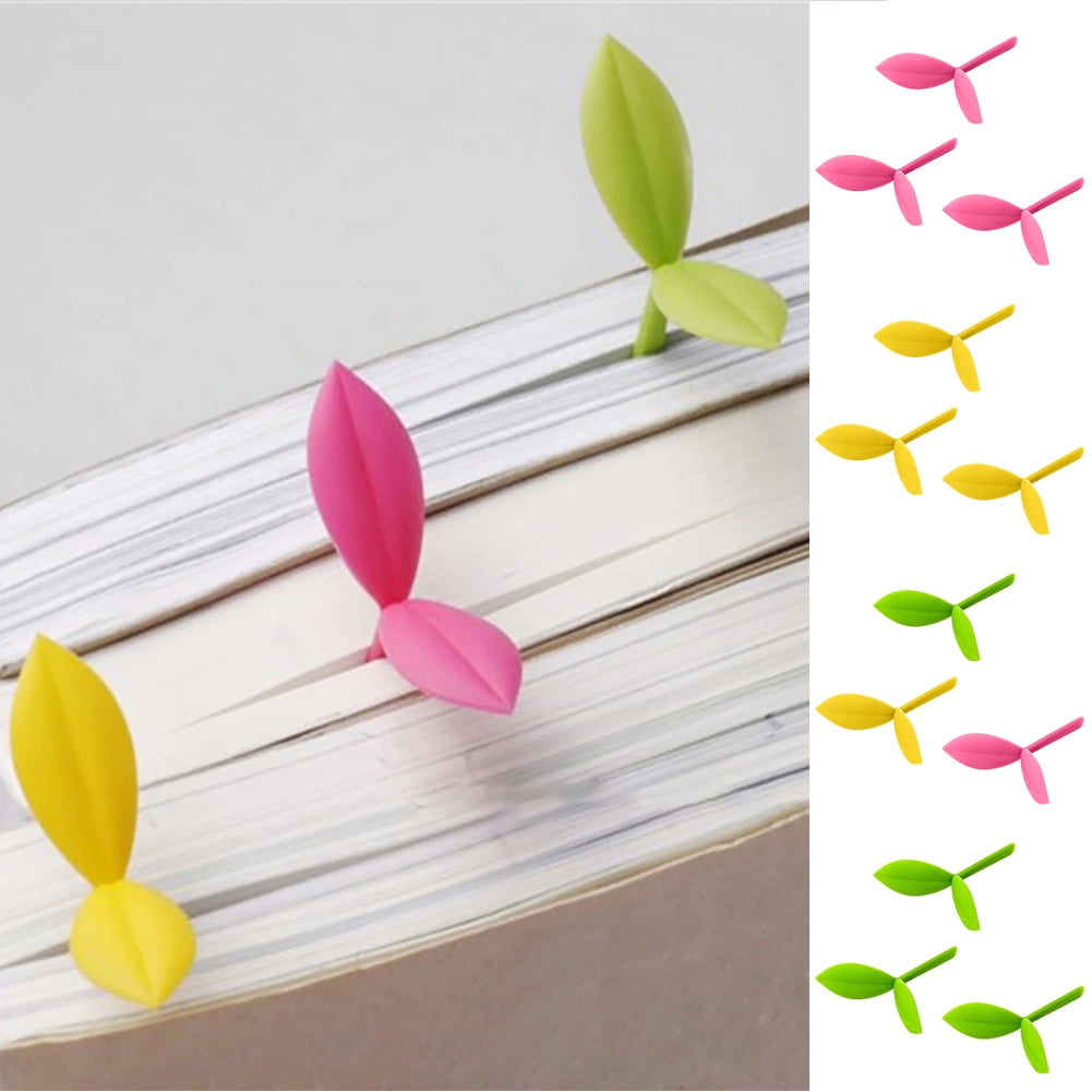Travelwant 3Pcs Sprout Little Green Bookmarks Mini Green Sprout ...