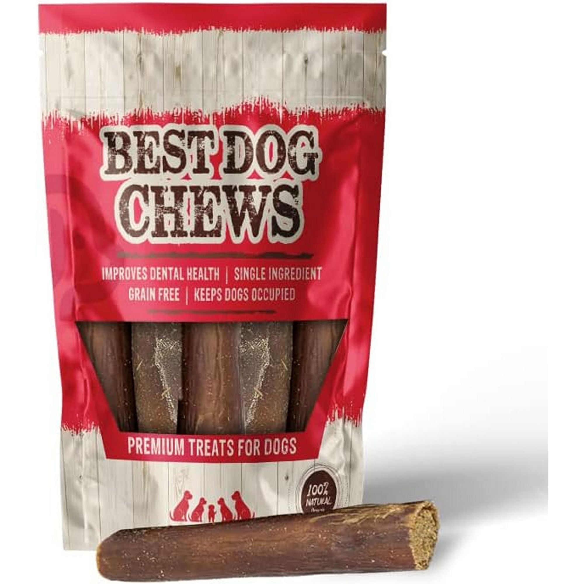 Best Dog Chews - Premium Beef Sausage Sticks for Dogs - 6-inch - 30-42g ...