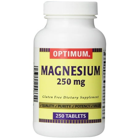 UPC 043292558620 - Optimum Magnesium Tablets 250 mg 250 Count ...
