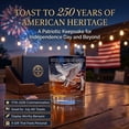 250th Anniversary Whiskey Glass Bottle Decanter Liquor Father Gifts ...