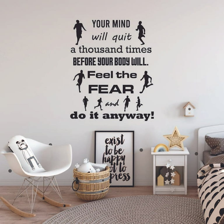 Running Race Stickers