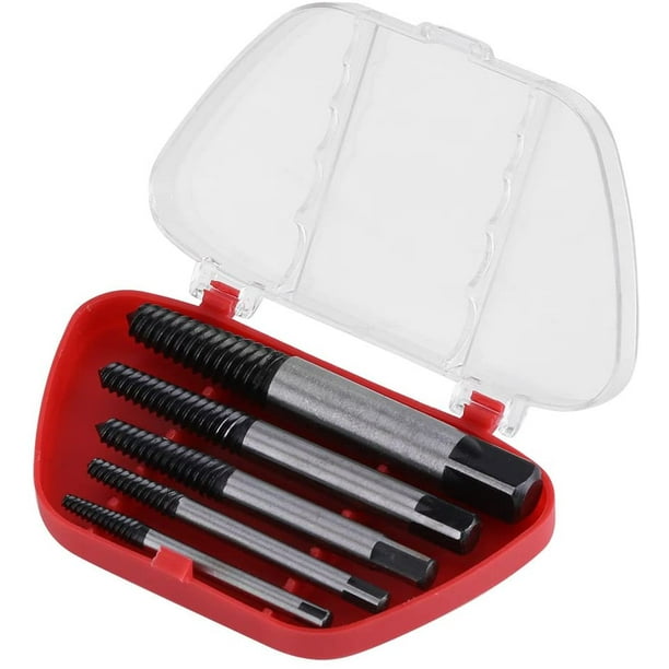 5 Piece Set Broken Wire Puller Screw Extractor - Damaged Screw Removal ...