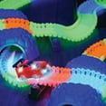 As Seen on TV Magic Tracks Glow in the Dark Flex Racetrack with 2 Race ...