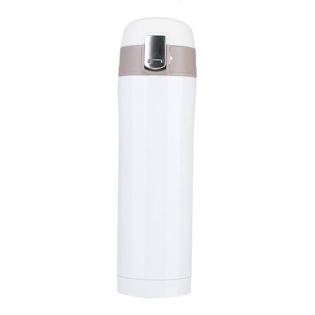 Termo de acero inoxidable blanco de 450 a 500 ml para una retención ...