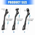 Aluminum Alloy Road Bike Kickstand NonSlip Adjustable Bicycles Kickstand Stand Side Rear Parking ...