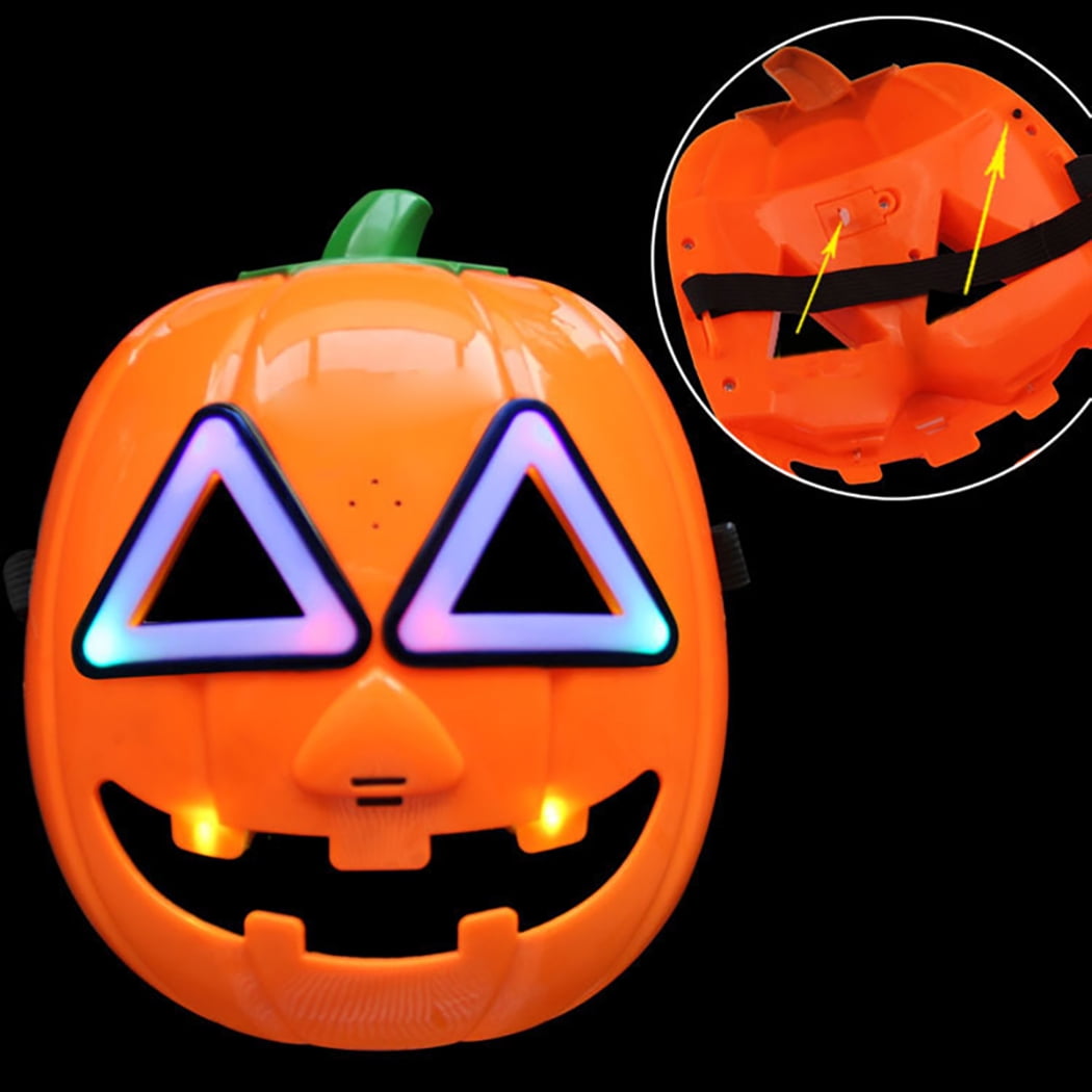 Halloween Head Mask Creative Luminous Full Face Costume Mask Cosplay ...