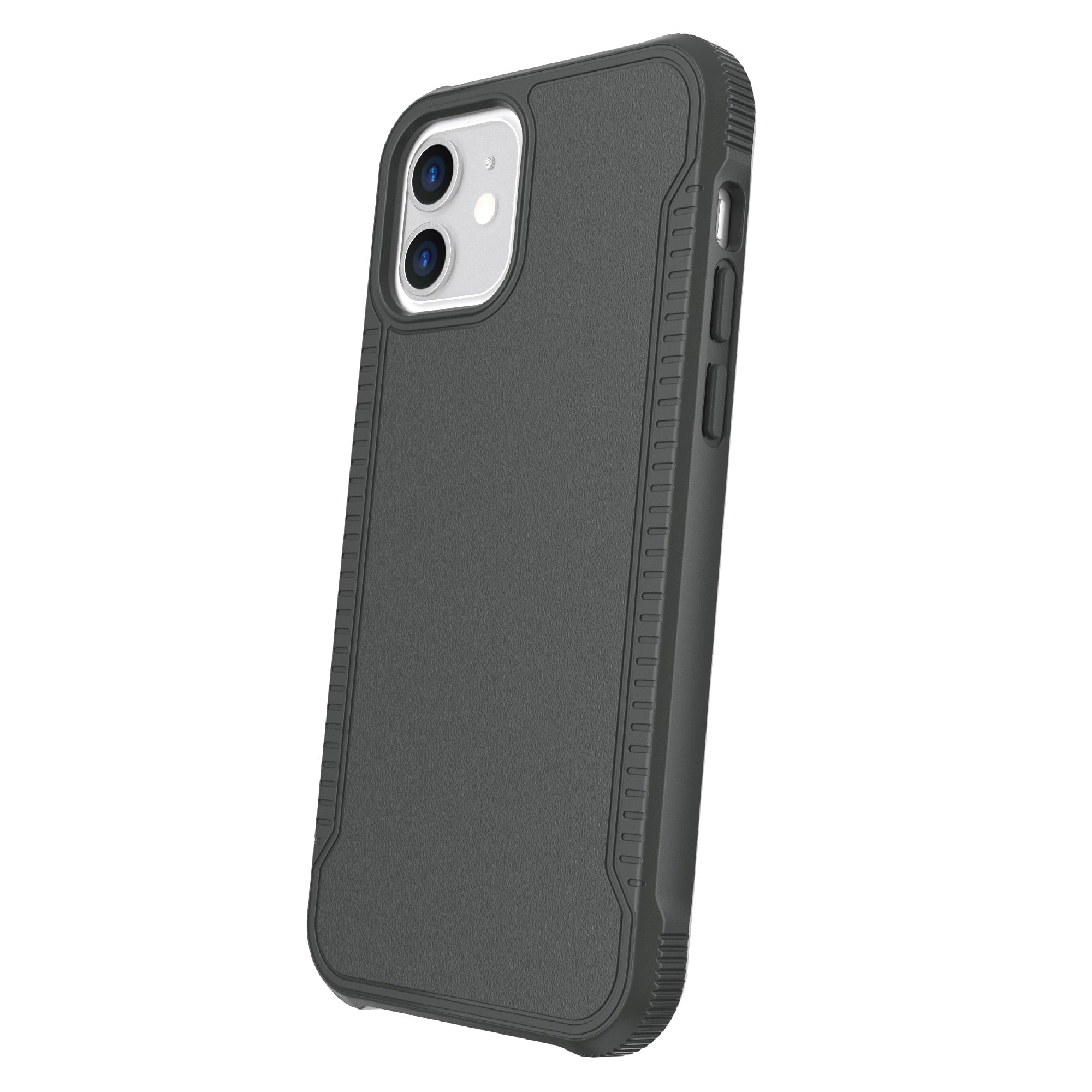onn. Protective Gel Phone Case for iPhone 12 / iPhone 12 Pro - Gray ...