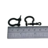Abbraccia 10 Pieces Buckles Chain Shackle Fasteners DIY Key Chian Bow ...
