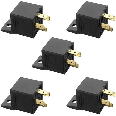 YASEKING 5pcs 12 V DC 30Amp 4 Pin Heavy Duty Relay/Split Charge Relay ...