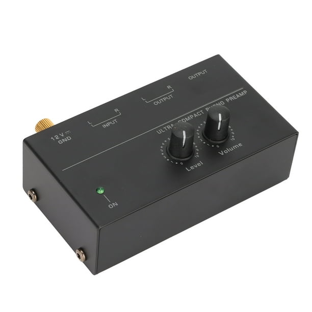 Mini Phono Preamp,PP500 Phono Preamp Low Phono Turntable Preamp Phono ...