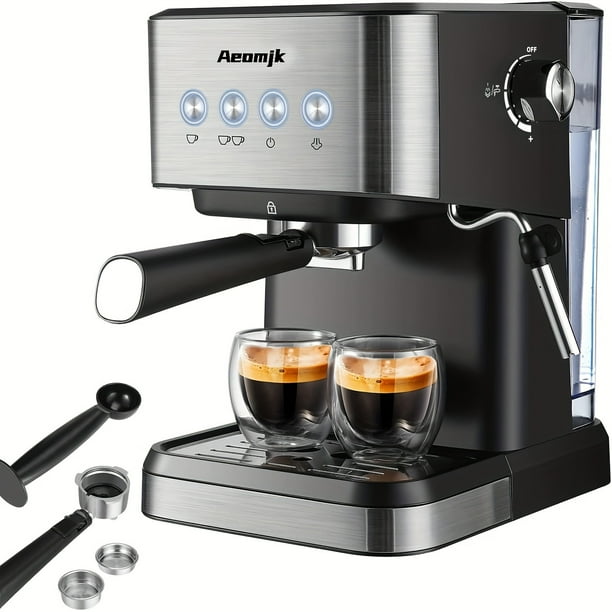 Fast Heating Espresso Machine, With Milk Frother Wand - Perfect For ...