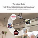 Genie SilentMax 1000 Garage Door Opener, 140V DC with 2 Remotes, Keypad ...
