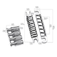 6 String Electric Guitar Bridge Top String Individual Saddles Guitar ...