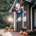 UBesGoo Halloween Clown Hanging In The Window Outdoor Halloween ...