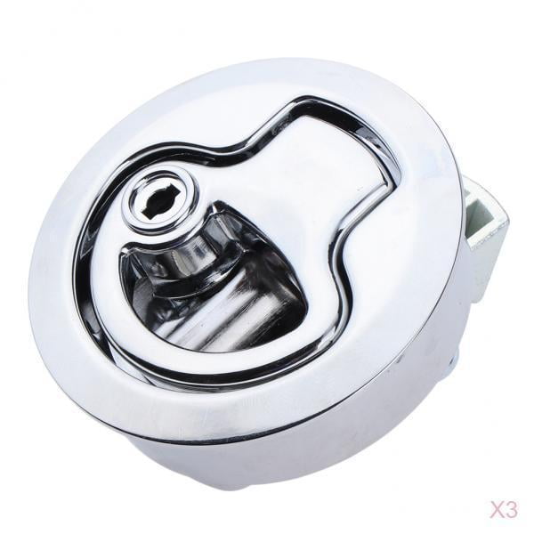 3 Pack Marine Boat 316 Stainless Steel 2 Inch 50mm Flush Mount Pull ...
