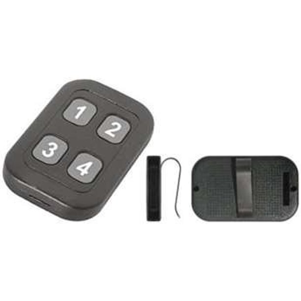 Seco-Larm Enforcer Handheld Slimline RF Transmitters, 4-Button, 15 ...