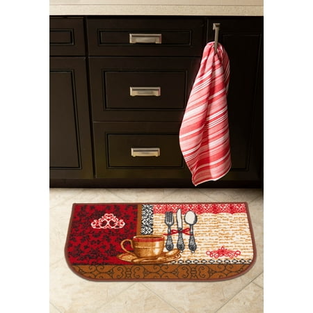Fashion Washable Non-Skid Printed Comfort Kitchen Mat Area Throw Rug ...