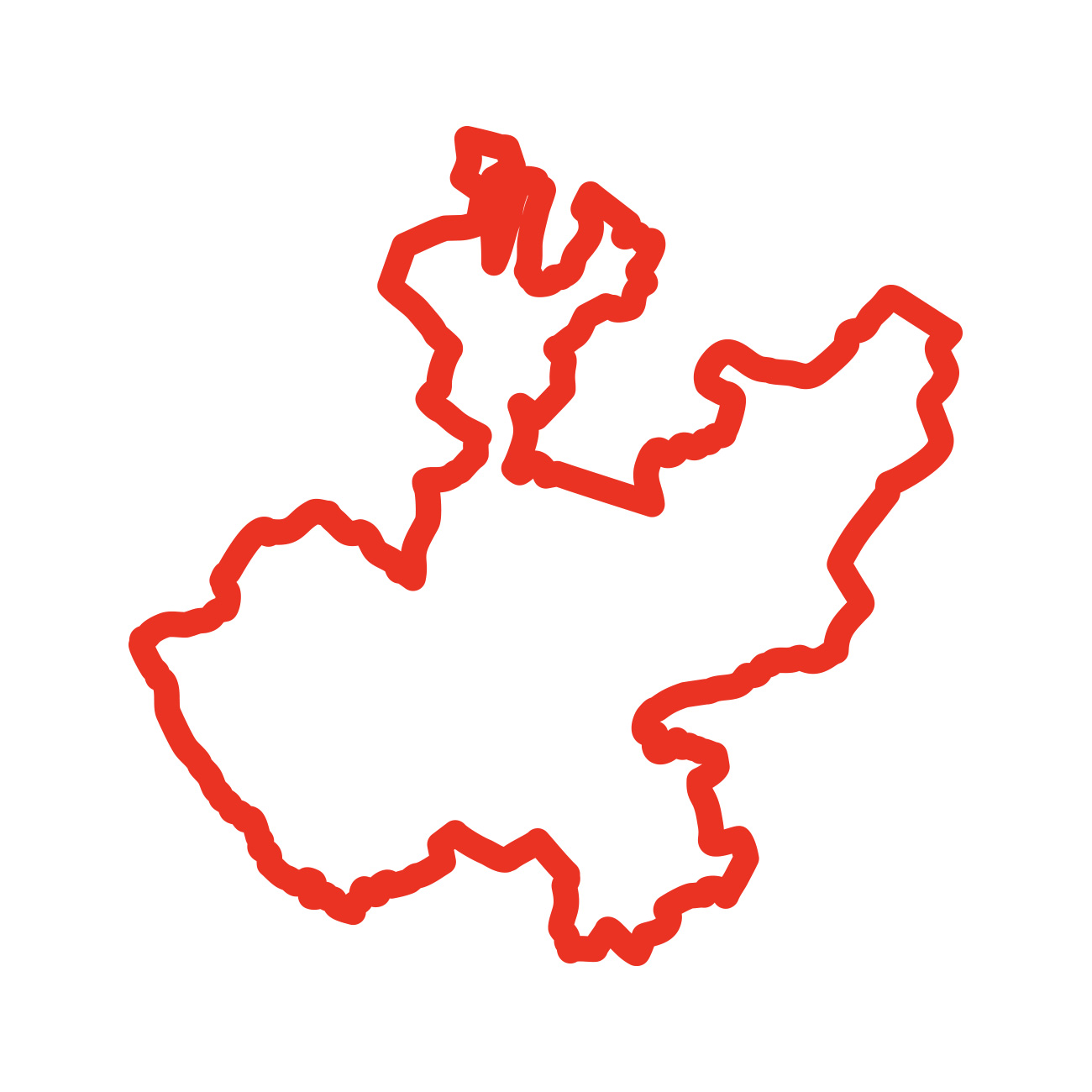 Jalisco State Shaped Sticker Decal Die Cut - Self Adhesive Vinyl - Weatherproof - Made in USA ...