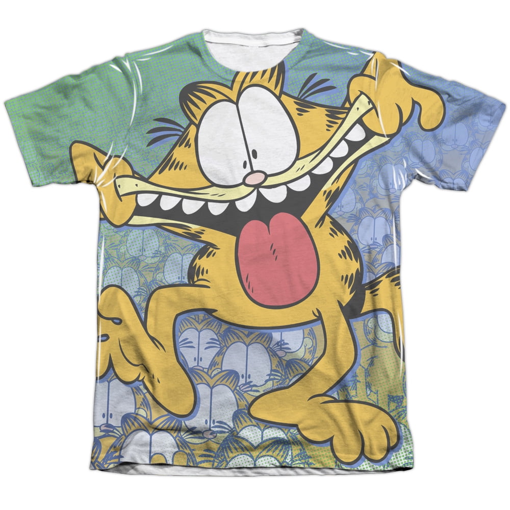 Garfield - Goofy Face - Short Sleeve Shirt - X-Large - Walmart.com