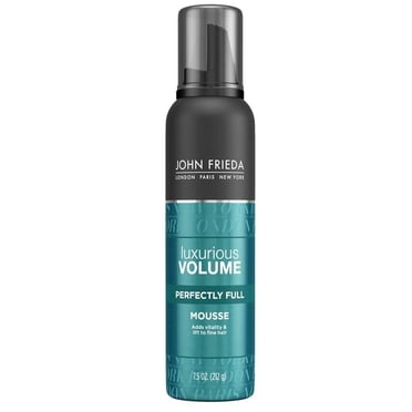 John Frieda Luxurious Volume Perfectly Full Mousse, Volumizing for Fine ...