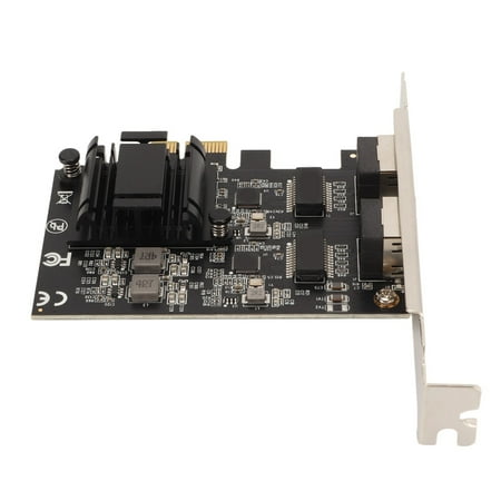 PCI Express Gigabit Ethernet Card, RTL8125BG Chip Dual Port PCIe Card 2 ...