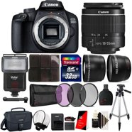 Canon EOS Rebel T100 / 4000D DSLR Camera Bundle with 18-55mm Zoom Lens ...