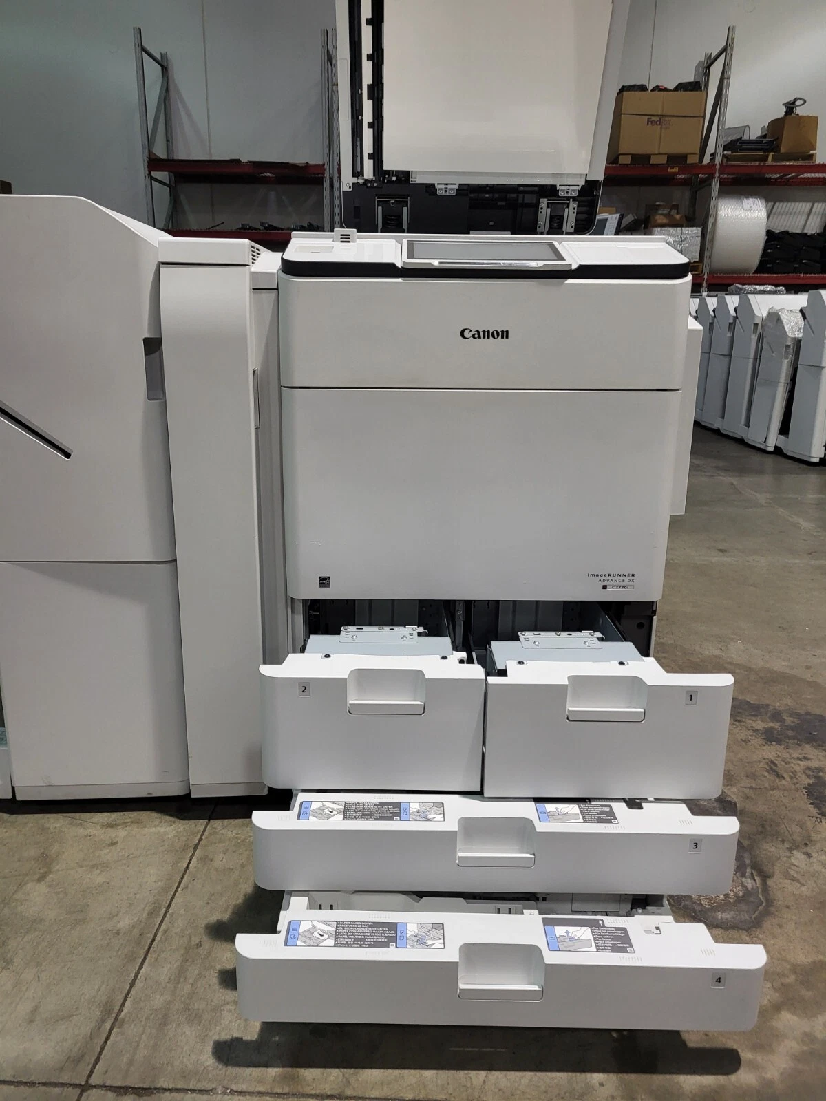 Restored Canon imageRUNNER ADVANCE DX C7770i Color Laser Multifunction ...