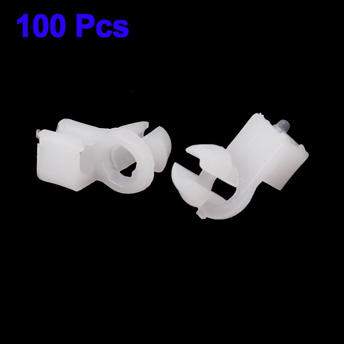 Fastener Rod Clips 100 Pcs Plastic Rivet White 8mm Tool Useful Hot New ...