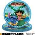 Lilo and Stitch Party Supplies Plates Decorations Birthday Cake Topper ...