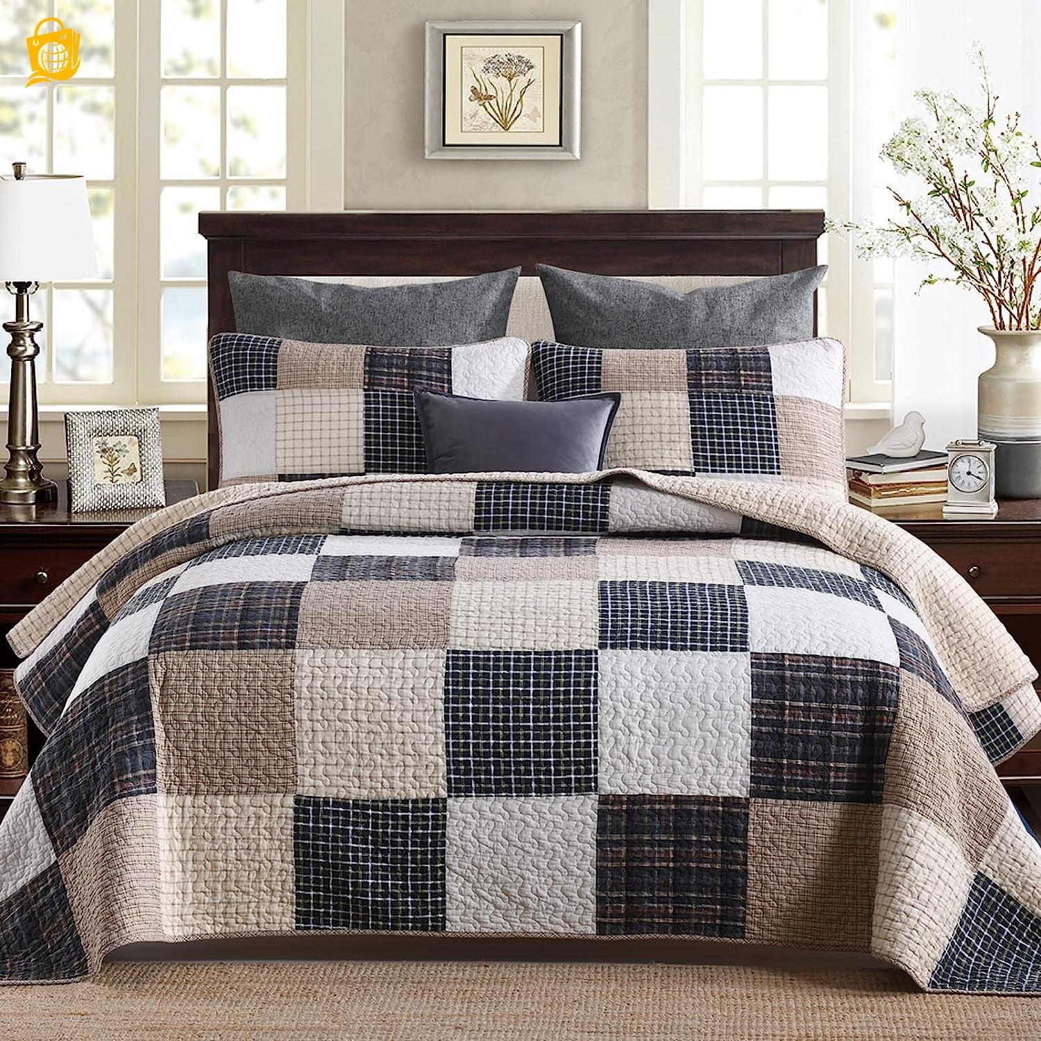 Cotton King Size Quilt 100 Cotton Quilt Bedding Set King Size Real Cotton King Size Quilt 100 Cotton Quilt Bedding Set King Size Real