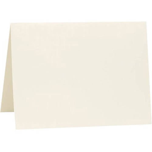 A2 Folded Card (4 1/4 x 5 1/2) - Natural White - 100% Cotton (250 Qty ...
