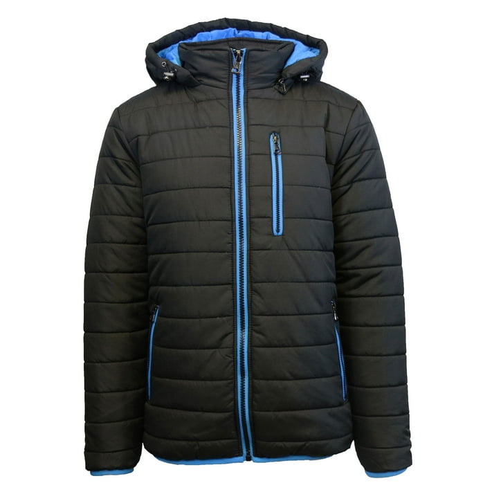 Mens Heavyweight Puffer Bubble Jacket - Walmart.com