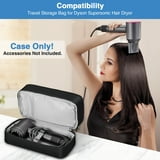 SITHON Double-Layer Travel Carrying Case for Dyson Supersonic Hair Dryer, Water Resistant ...