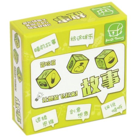 3 Kinds Diy Telling Story Dice Set Puzzle Board Game Family/party ...
