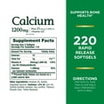Nature’s Bounty Calcium Plus Vitamin D3, Bone & Immune Health ...