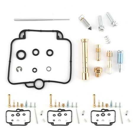 Peahefy 4Sets Carb/Carburetor Repair Kit Rebuild Parts Fit For GSF400 ...