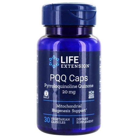 Life Extension - PQQ Caps Mitochondrial Biogenesis Support 20 mg. - 30 ...