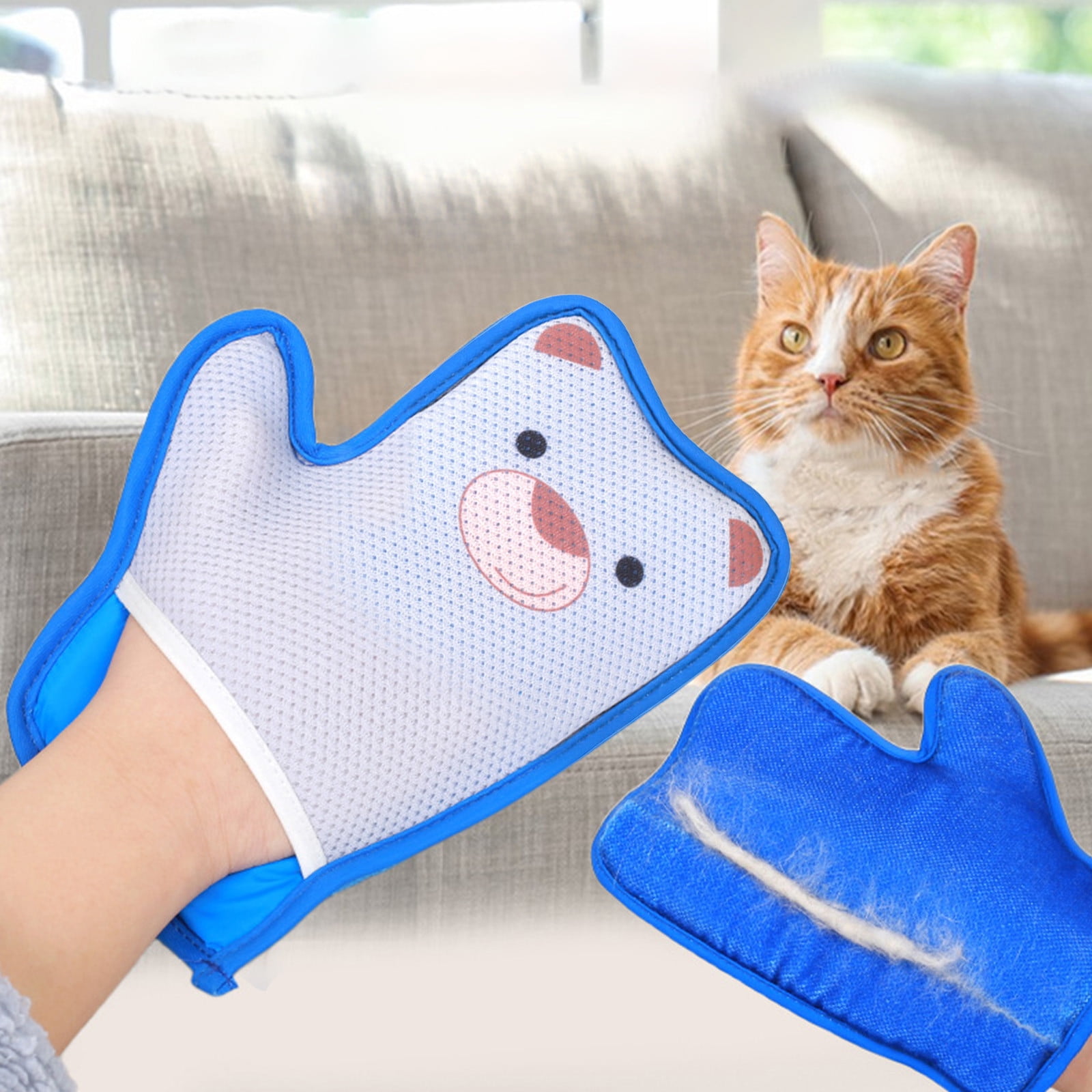 Click here for Pet Hair Removal Brush To Hair Gloves Double Sided... prices