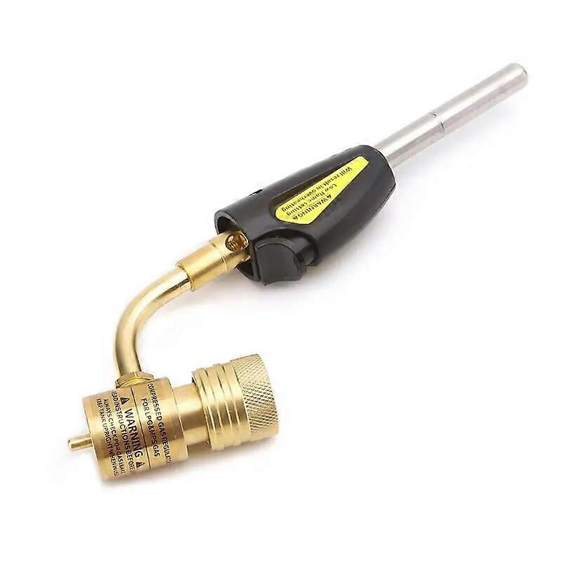 High Temp Mapp Gas Self Ignition Turbo Torch Brazing Solder Propane ...