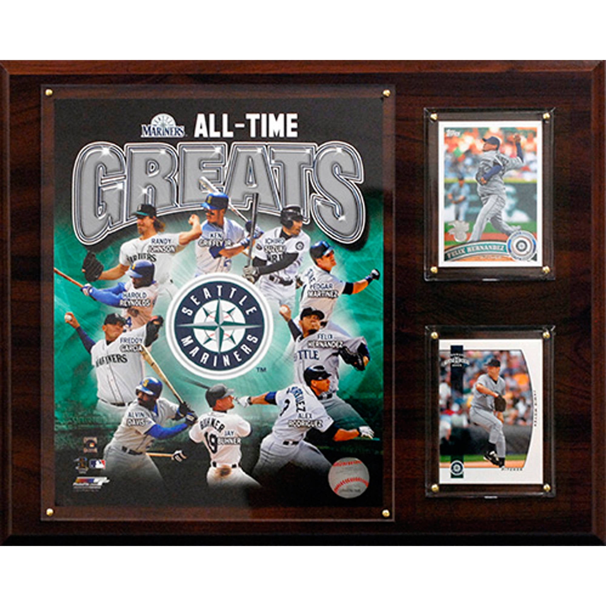 Memorabilia Collectibles Seattle Mariners All-Time Greats 8-Card 12x15 ...