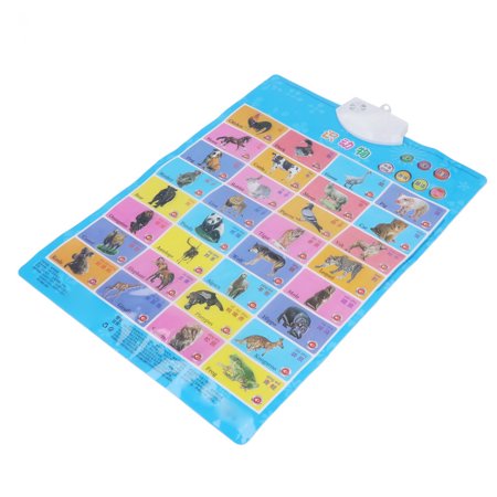 Animal Poster Wall Chart,Animal Learning Poster Double Preschool Poster ...
